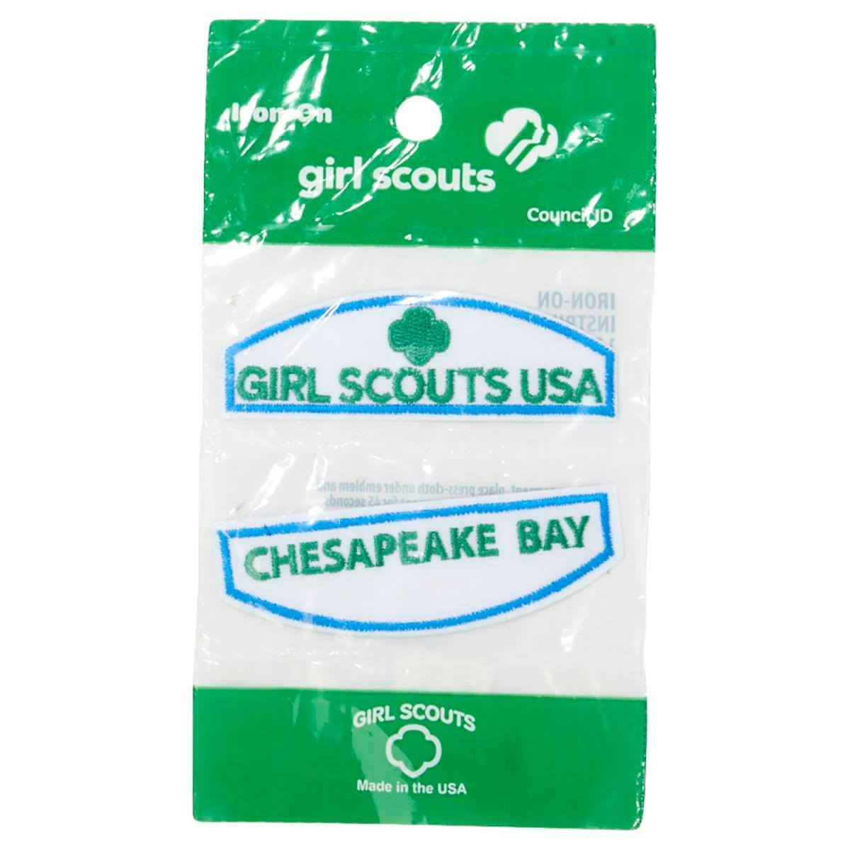Click here for Girl Scouts Chesapeake Bay Patch Council ID Set prices