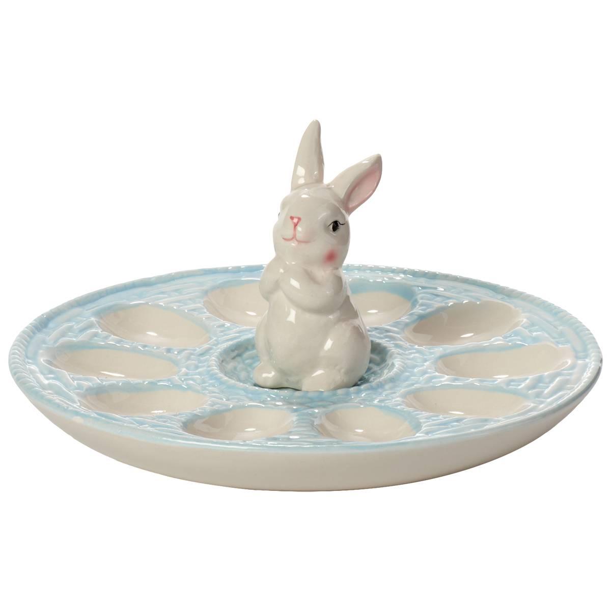 Click here for Godinger Easter Bunny Deviled Egg Tray prices