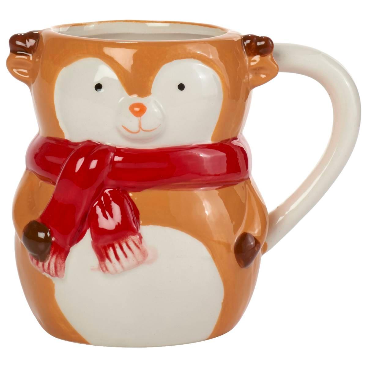 Click here for Godinger Reindeer Figural Mug prices