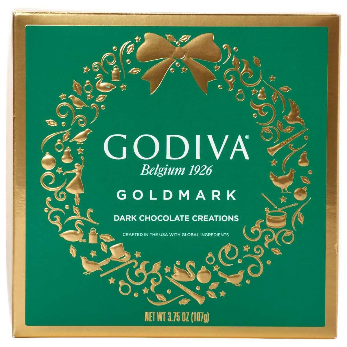 Click here for Godiva Goldmark 9pc. Holiday Dark Chocolate Gift B... prices