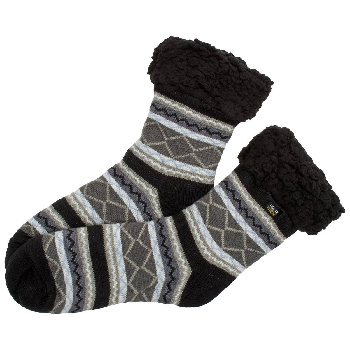 Click here for Mens Polar Extreme(R) Sherpa Lined Slipper Socks prices