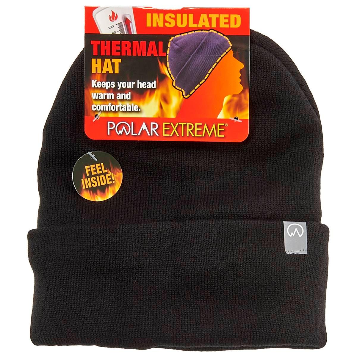 Click here for Mens Polar Extreme(R) Cuffed Knit Hat - Black prices