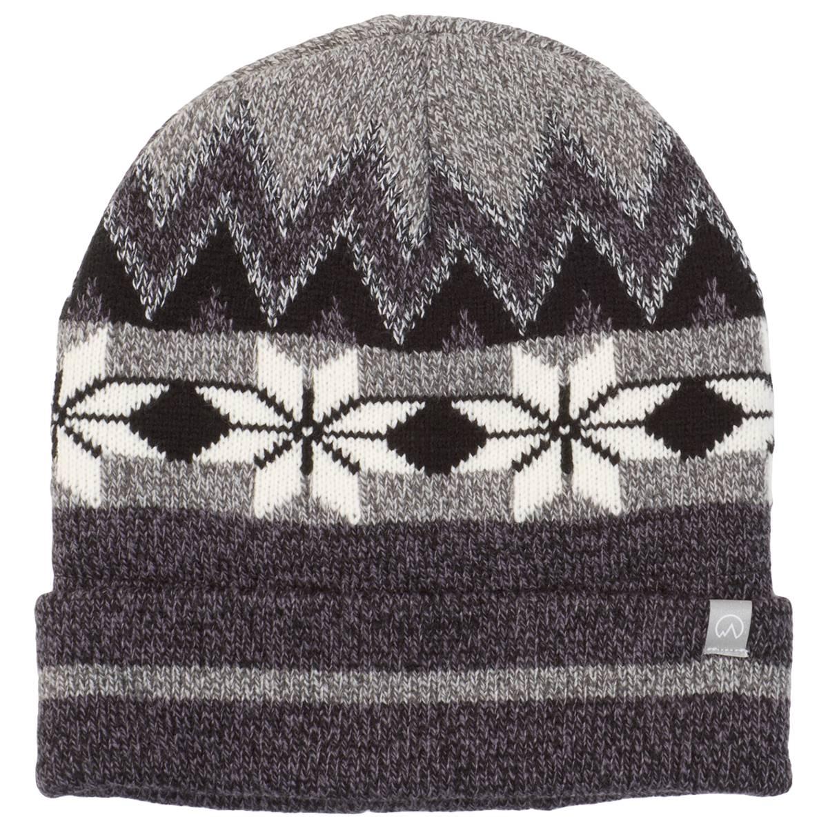 Click here for Mens Polar Extreme Fair Isle Cuffed Knit Hat prices