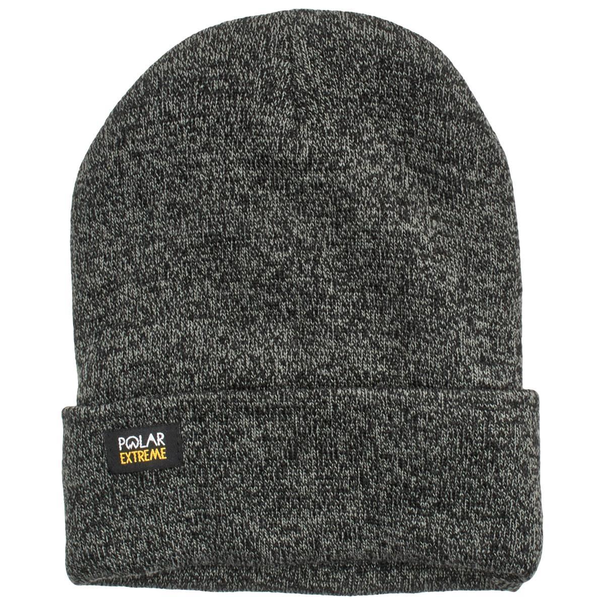 Click here for Mens Polar Extreme Marled Knit Cap - Black/Grey prices