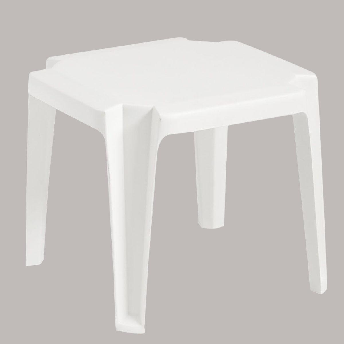 Click here for Grosfillex Miami Square Low Table - White prices