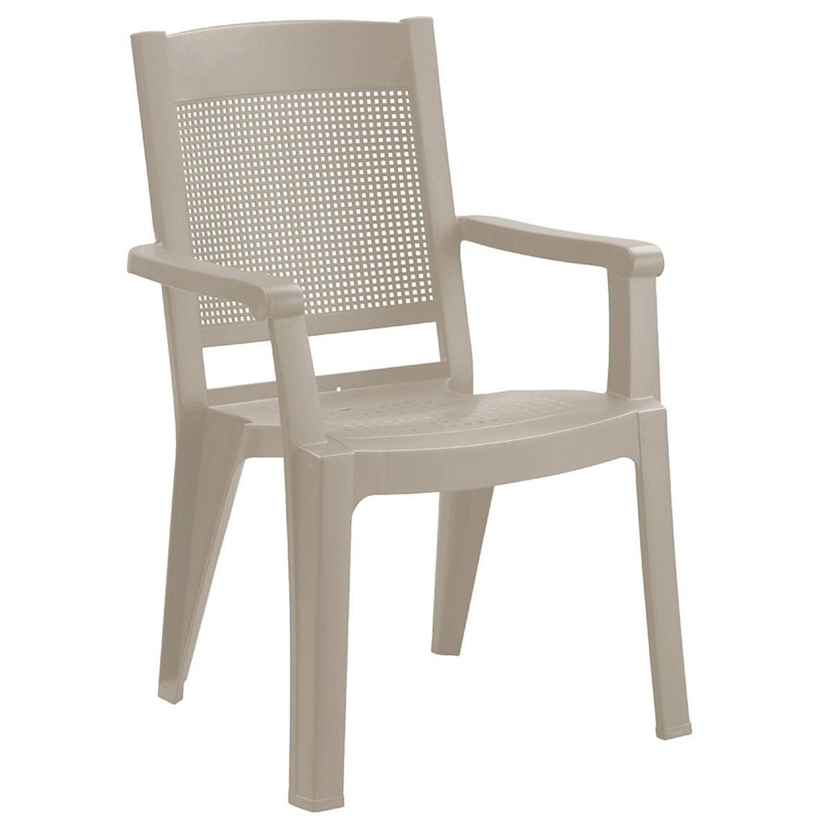 Click here for Grosfillex Sedona Chair - Taupe prices