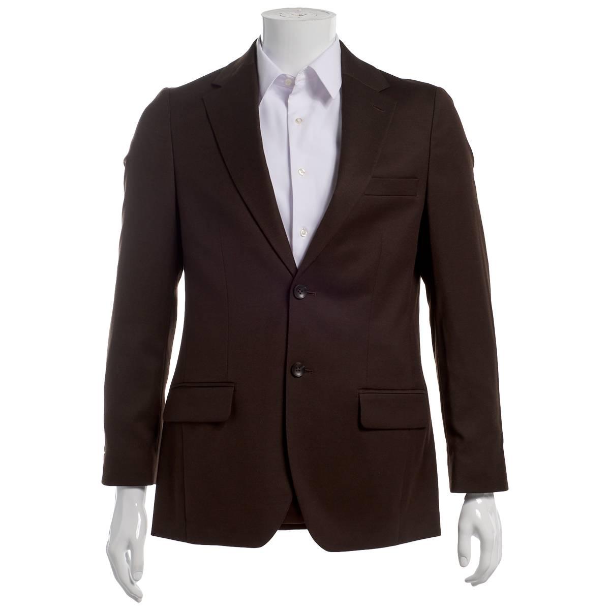 Click here for Mens Haggar Chocolate Twill Suit Jacket prices