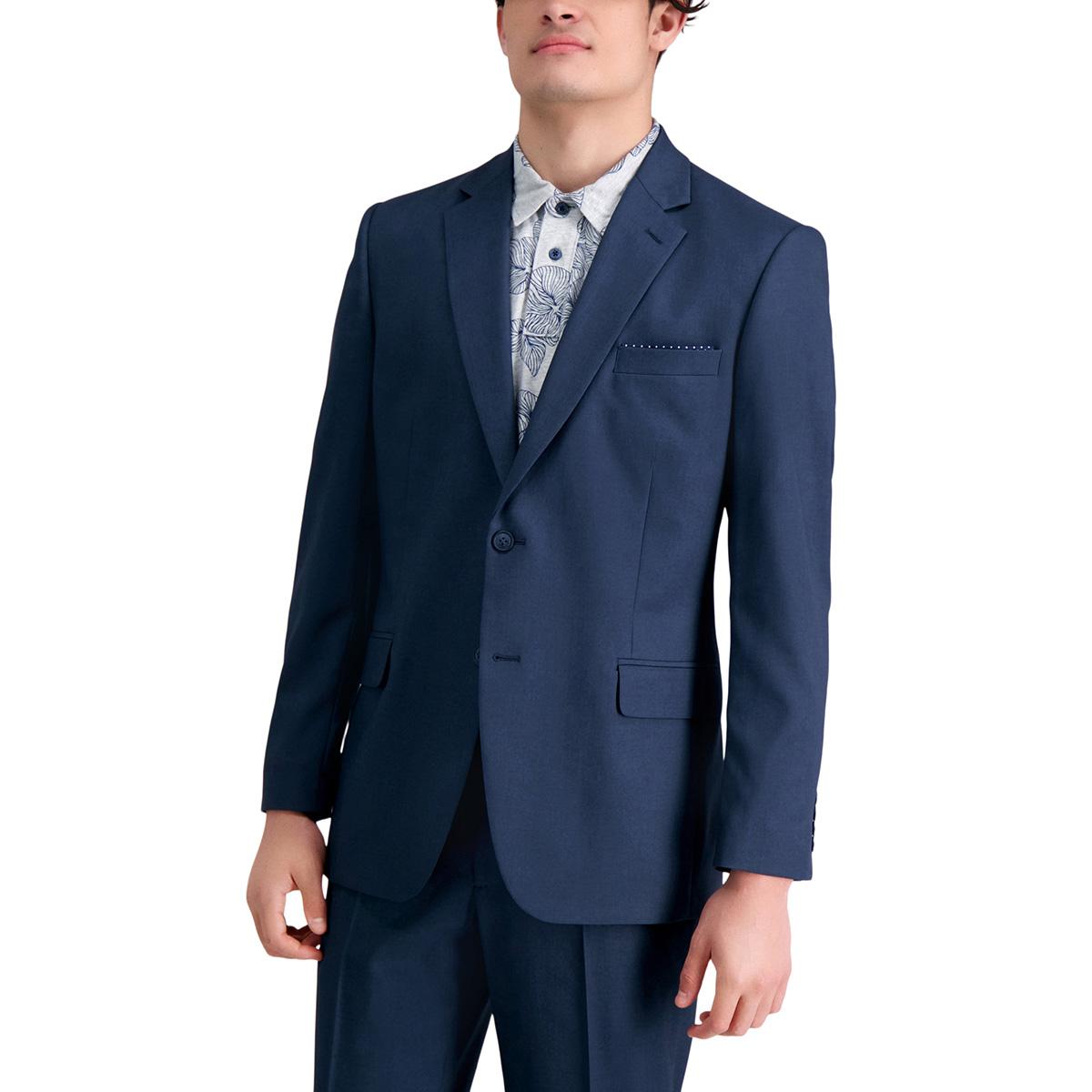 Click here for Mens Haggar(R) Stretch Travel Performance Solid Ja... prices
