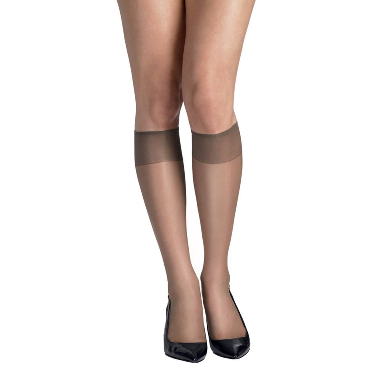 Click here for Womens Hanes(R) 2pk Silk Reflections Knee High Hos... prices