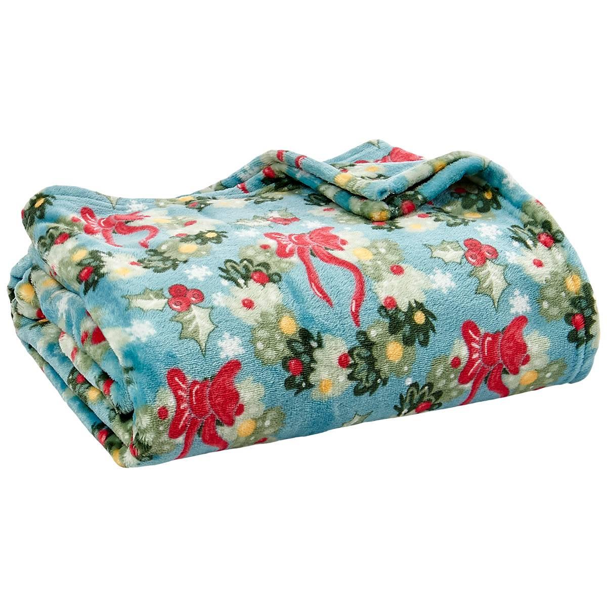 Click here for Ashley Cooper(tm) Welcoming Wreath Plush Throw prices