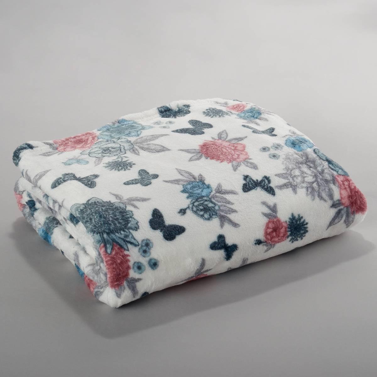 Click here for Ashley Cooper(tm) Butterfly Bloom Print Plush Thro... prices
