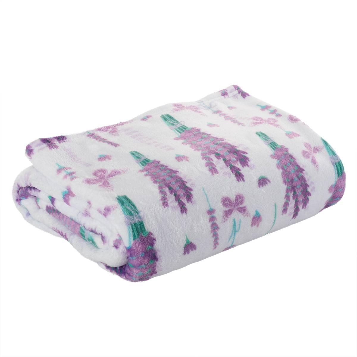 Click here for Ashley Cooper(tm) Lavender Print Plush Throw prices