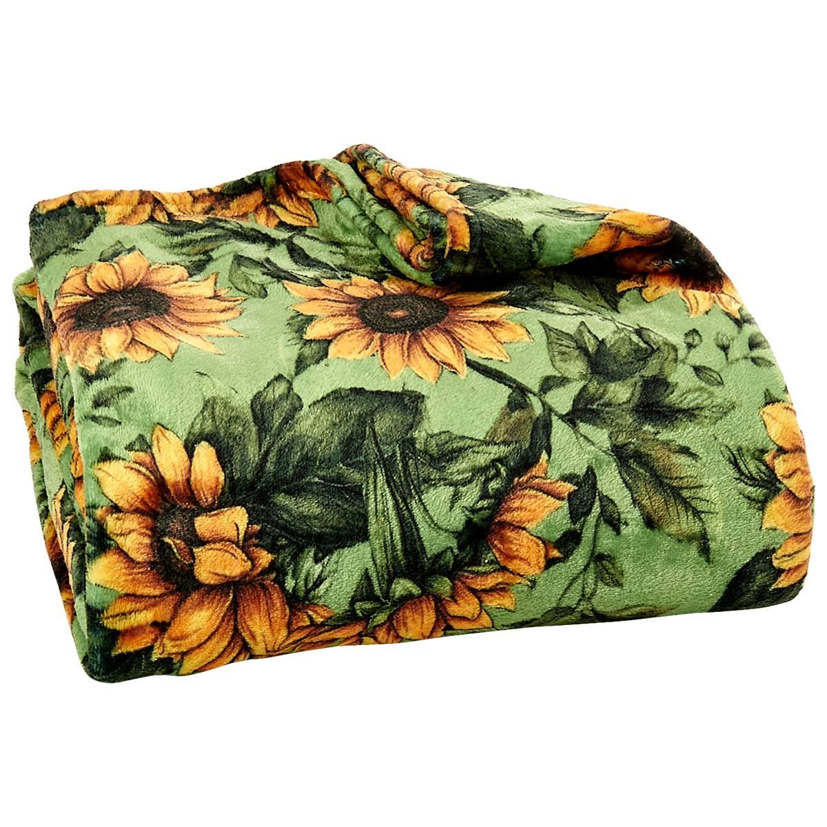 Click here for Ashley Cooper(tm) Sunflowers Reversible Plush Thro... prices