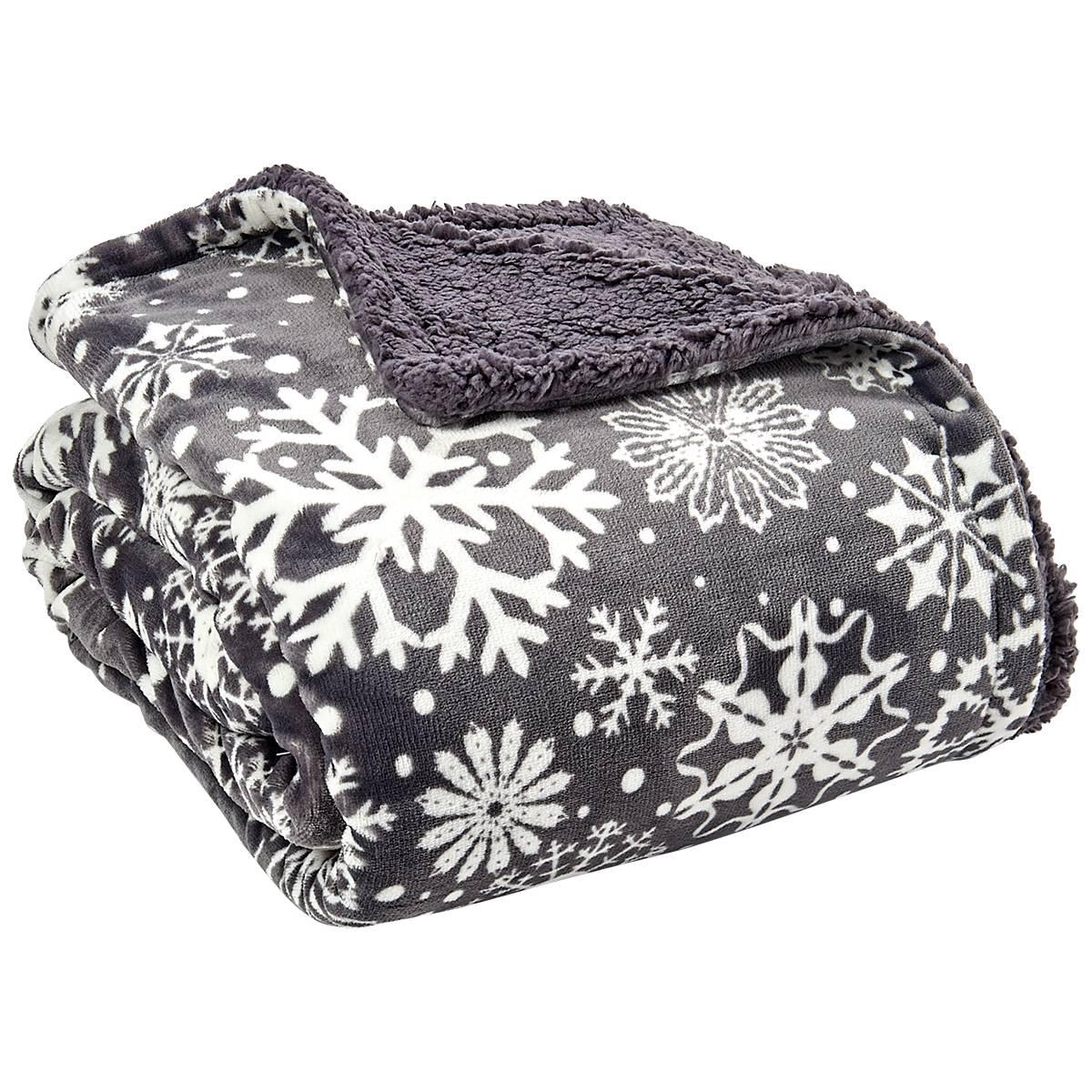 Click here for Mountain Ridge(R) Radiant Snowflake Sherpa Throw prices