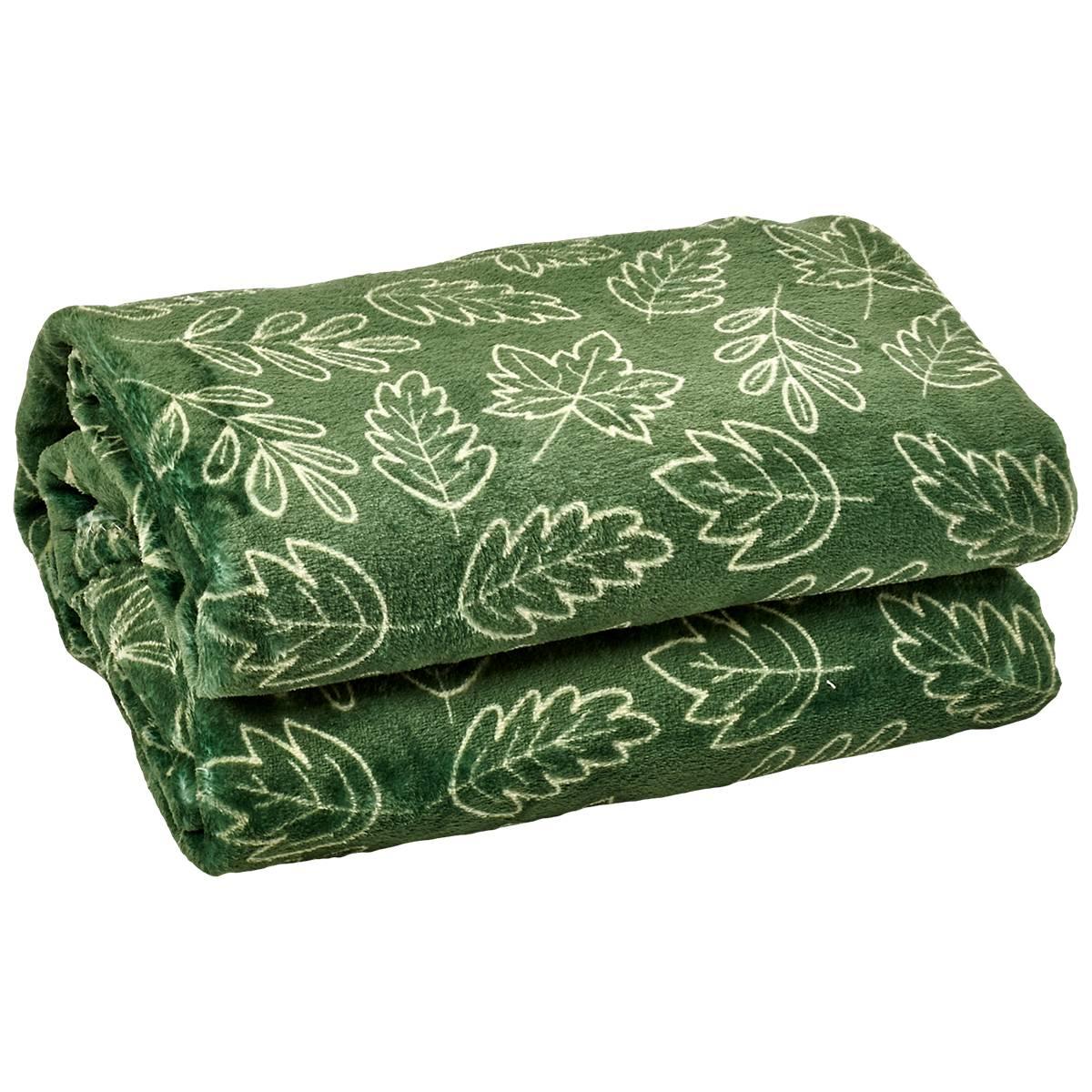 Click here for Ashley Cooper(tm) Stamped Leaf Plush Throw prices