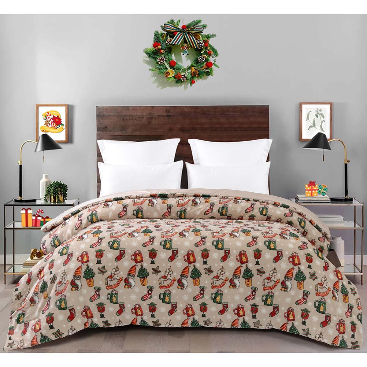 Click here for Ashley Cooper(tm) Vintage Holiday Plush Comforter prices