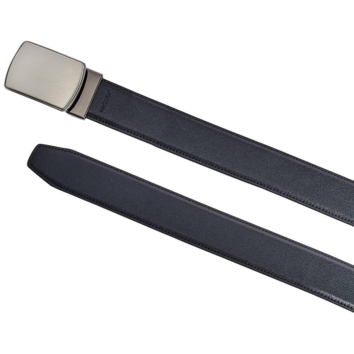 Click here for Mens Haggar(R) 35mm Tension Plaque Belt - Black prices