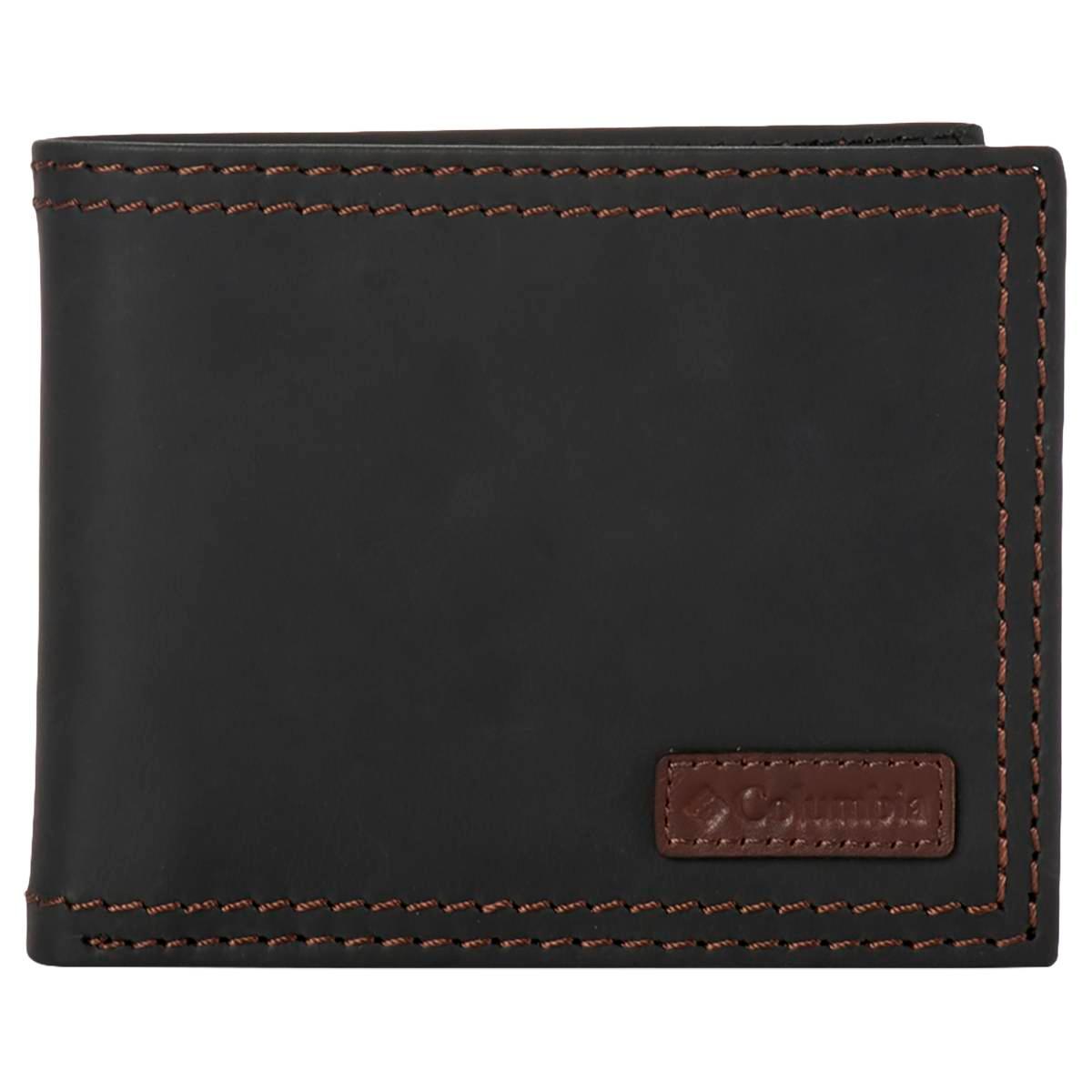 Click here for Mens Columbia Leather RFID Extra Capacity Bifold W... prices