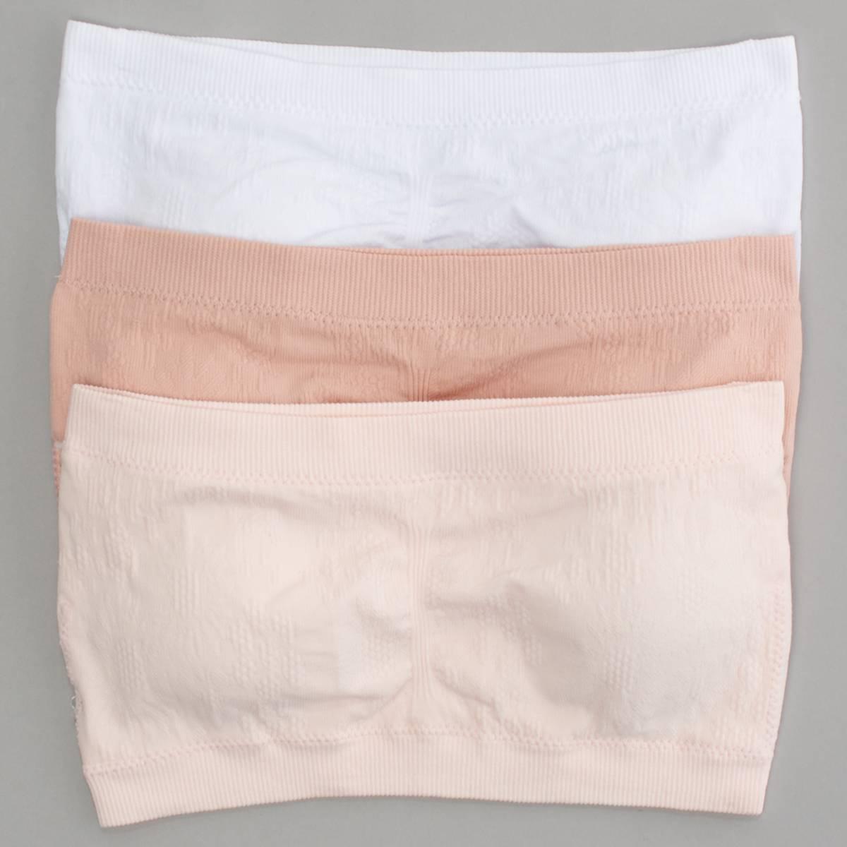 Click here for Womens Wild Dream 3pk. Daisy Tube Bandeau Bras - B... prices