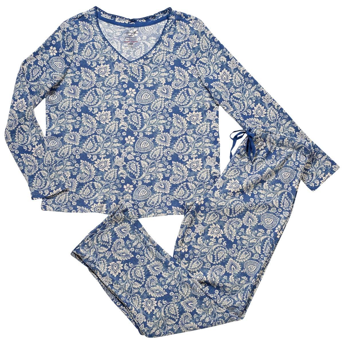 Click here for Plus Size Rene Rofe(R) Long Sleeve Paisley V-Neck... prices