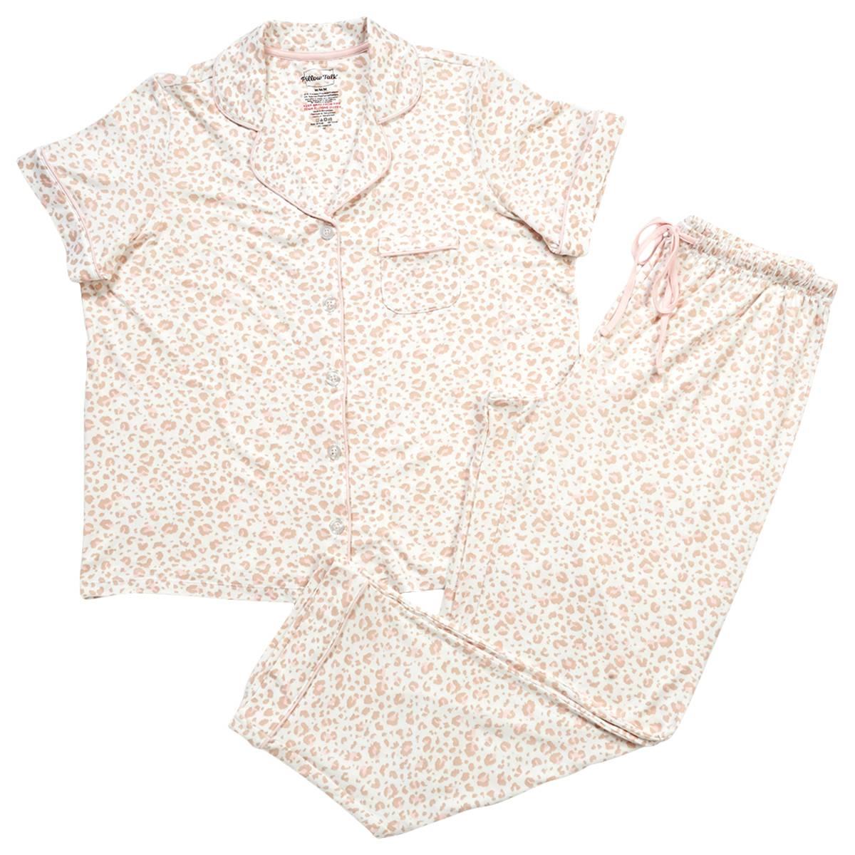 Click here for Womens Pillow Talk Short Sleeve Animal Tee & Long... prices