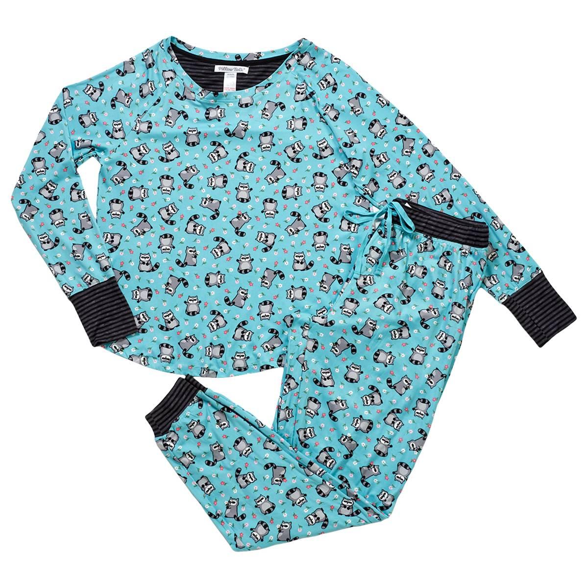 Click here for Womens Pillow Talk Long Sleeve Tee & Raccoon Jogge... prices