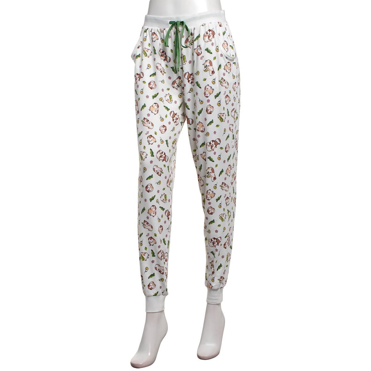 Click here for Womens Pillow Talk Guinea Pig Jogger Pajama Pants prices