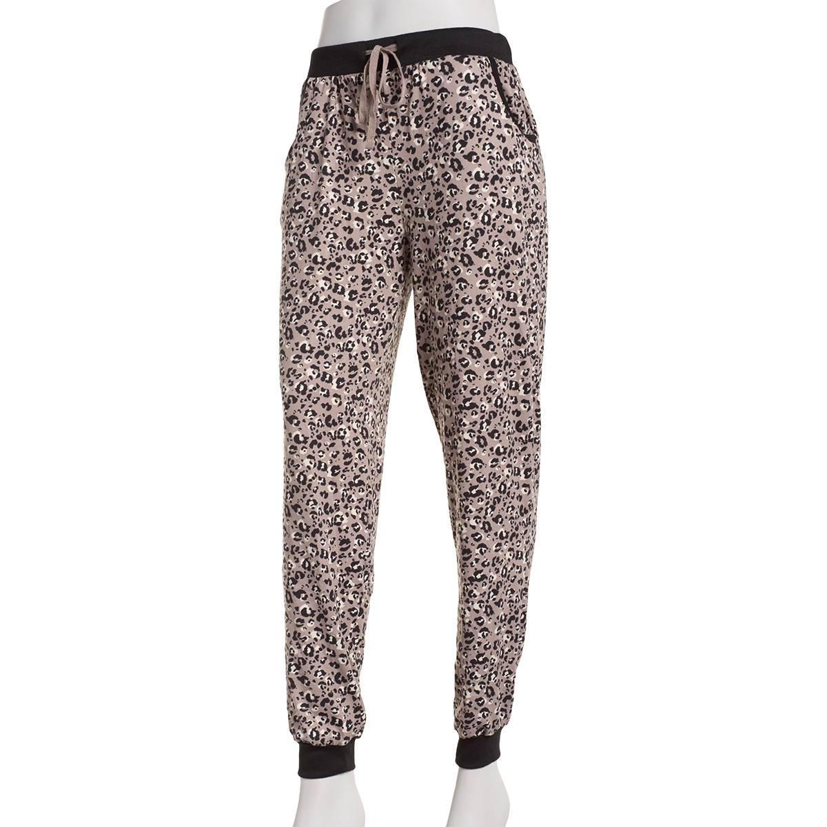 Click here for Juniors Pillow Talk Animal Brushed Jogger Pajama P... prices