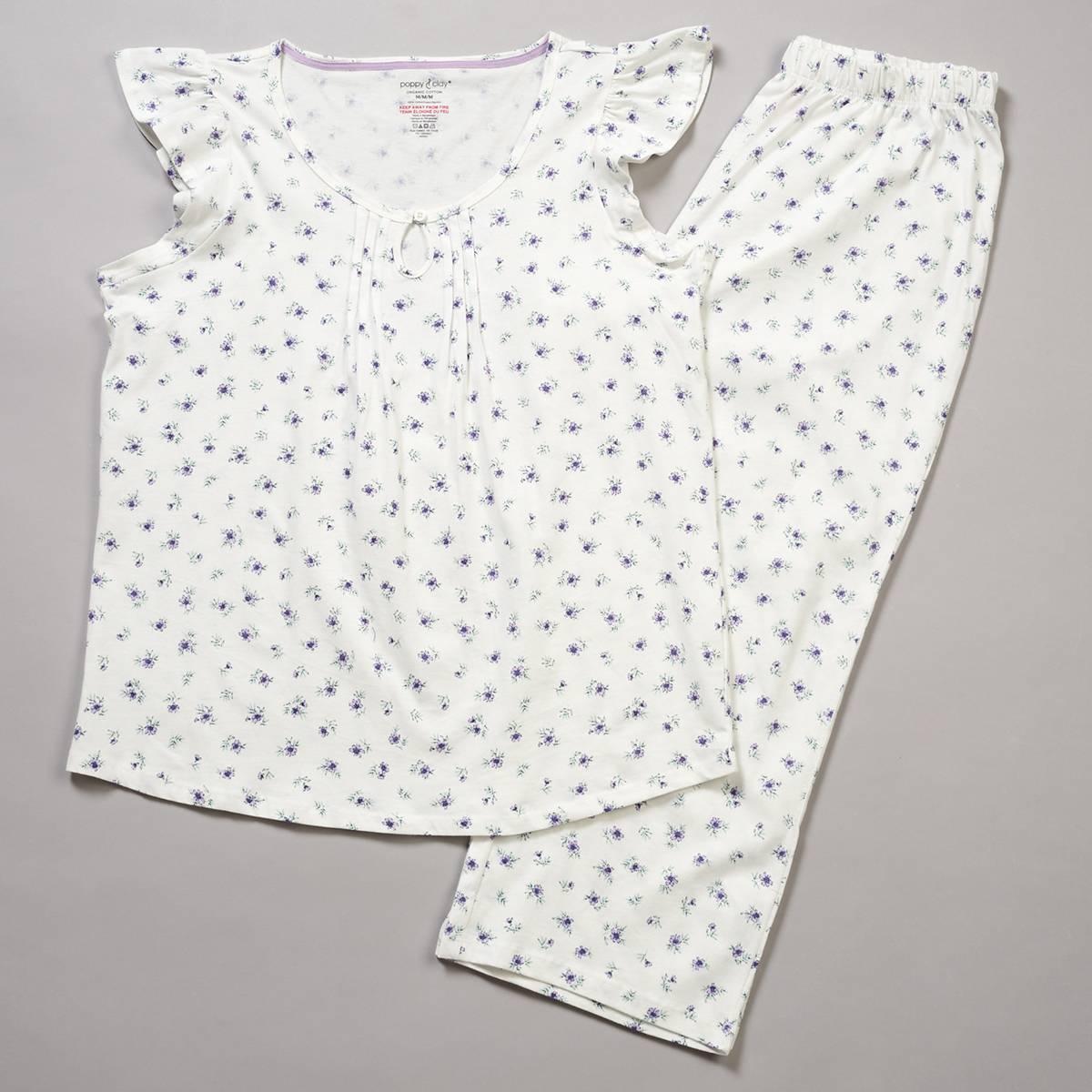 Click here for Womens Poppy & Clay Flutter Sleeve Ditsy Floral Ca... prices