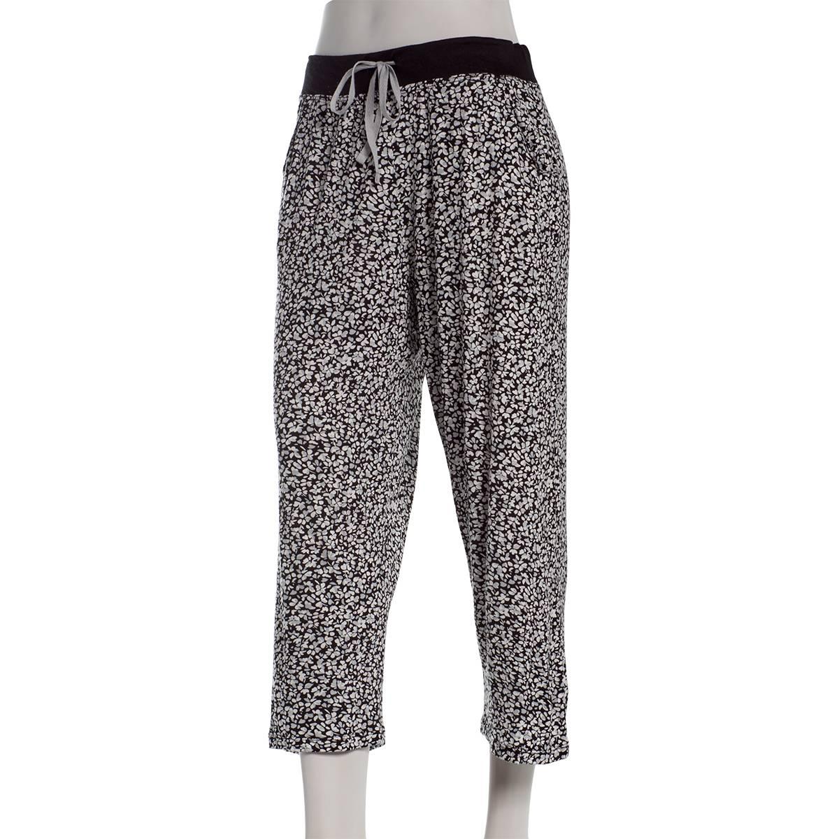 Click here for Womens Rene Rofe(R) Ditsy Floral Capri Pajama Pant... prices