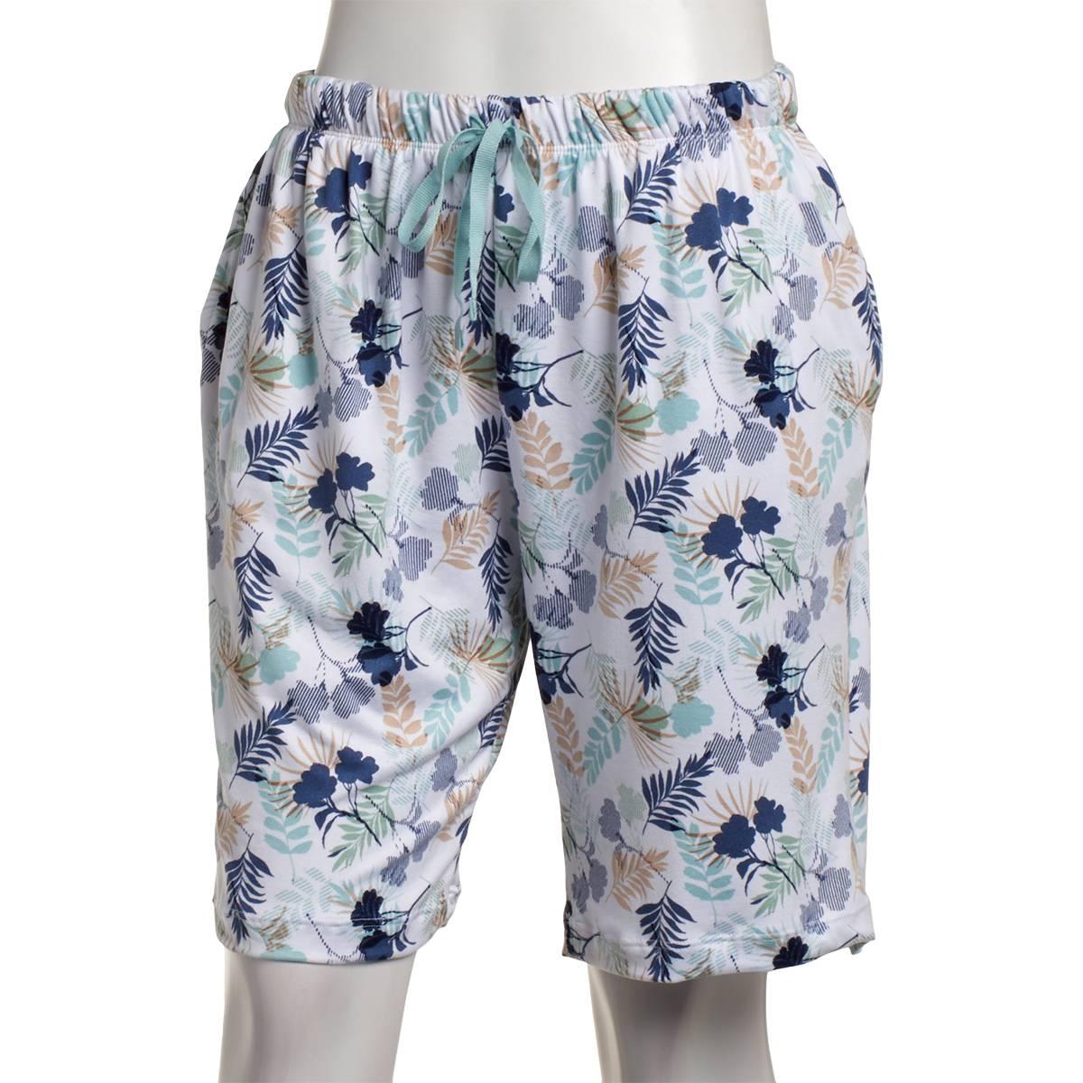 Click here for Womens Rene Rofe(R) Abstract Floral Bermuda Pajama... prices