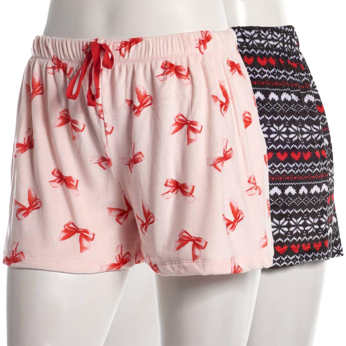 Click here for Womens Rene Rofe(R) 2pk. Fair Isle & Bows Pajama S... prices