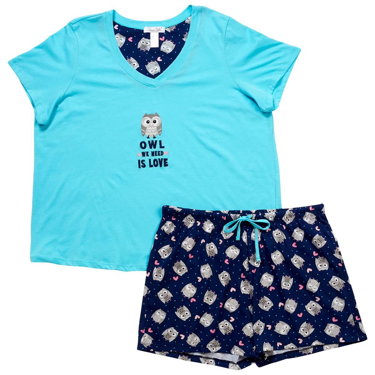 Click here for Plus Size Rene Rofe(R) Owl You Need Is Love Pajama... prices