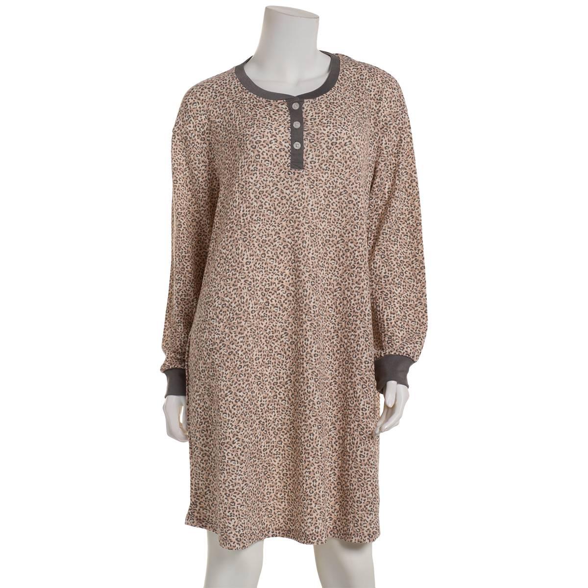 Click here for Womens Rene Rofe Long Sleeve Waffle Knit Animal Ni... prices