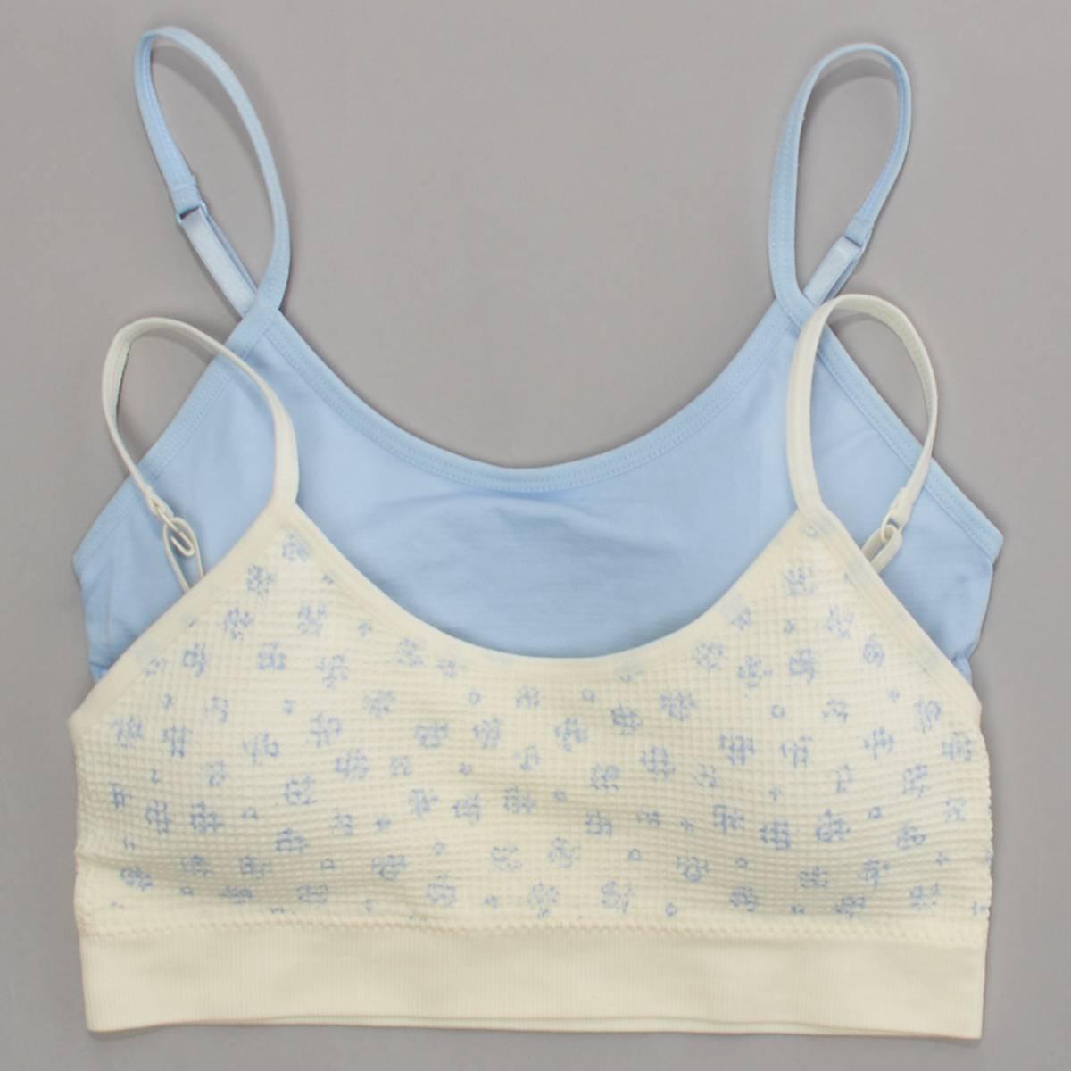Click here for Girls (7-14) Lala(R) Gina 2pk. Floral Waffle/Solid... prices