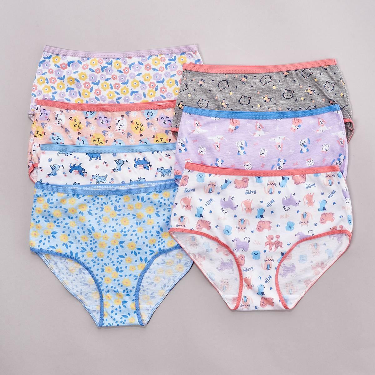 Click here for Girls Rene Rofe(R) Betty 7pk. Floral/Cat/Dog Cotto... prices
