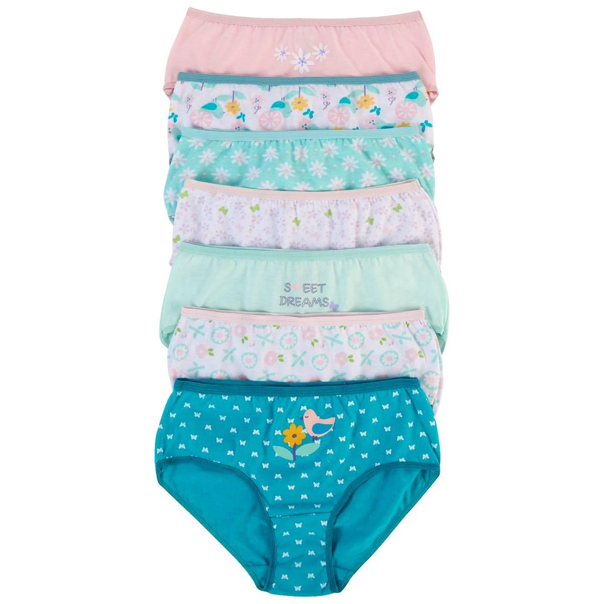 Click here for Girls Rene Rofe(R) Betty 7pk. Floral Underwear prices