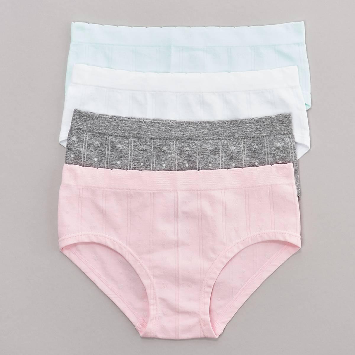 Click here for Girls (7-16) Rene Rofe(R) 4pk. Seamless Burnout Un... prices