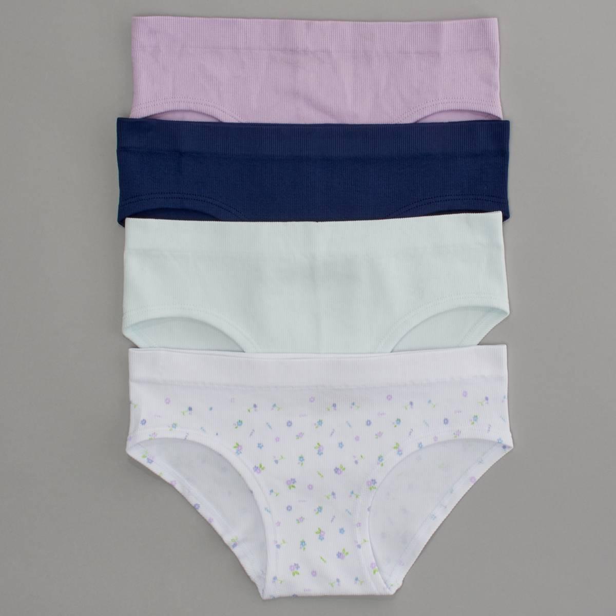 Click here for Girls (7-14) Rene Rofe(R) 4pk. Ditsy Seamless Hips... prices