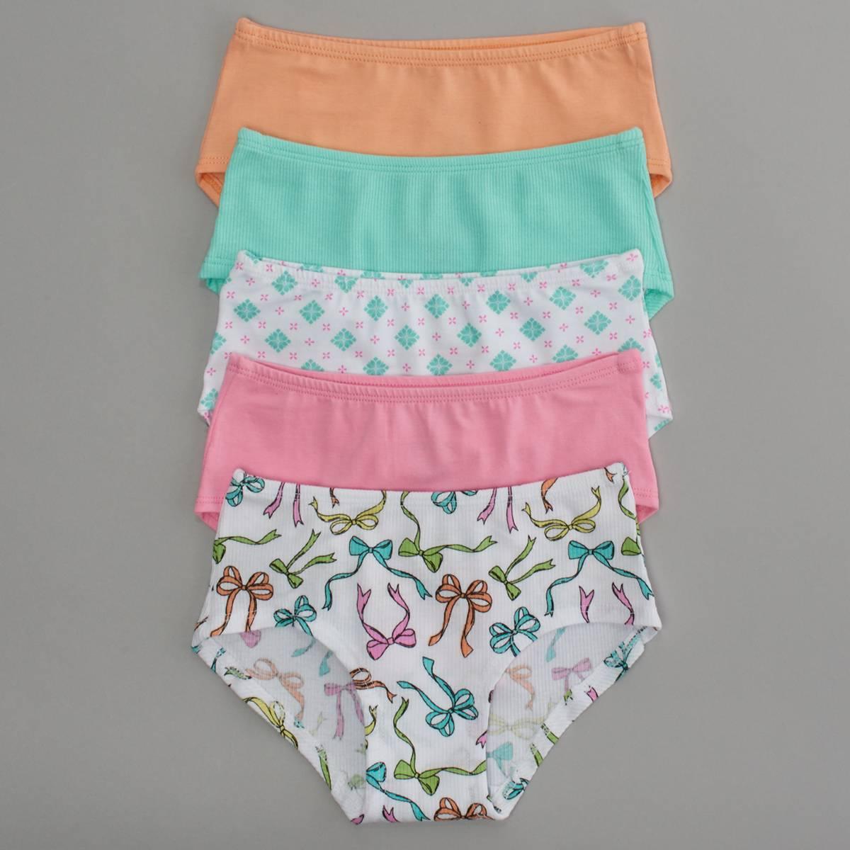 Click here for Girls (4-6x) Rene Rofe(R) 5pk. Bow  Solid & Geo Hi... prices