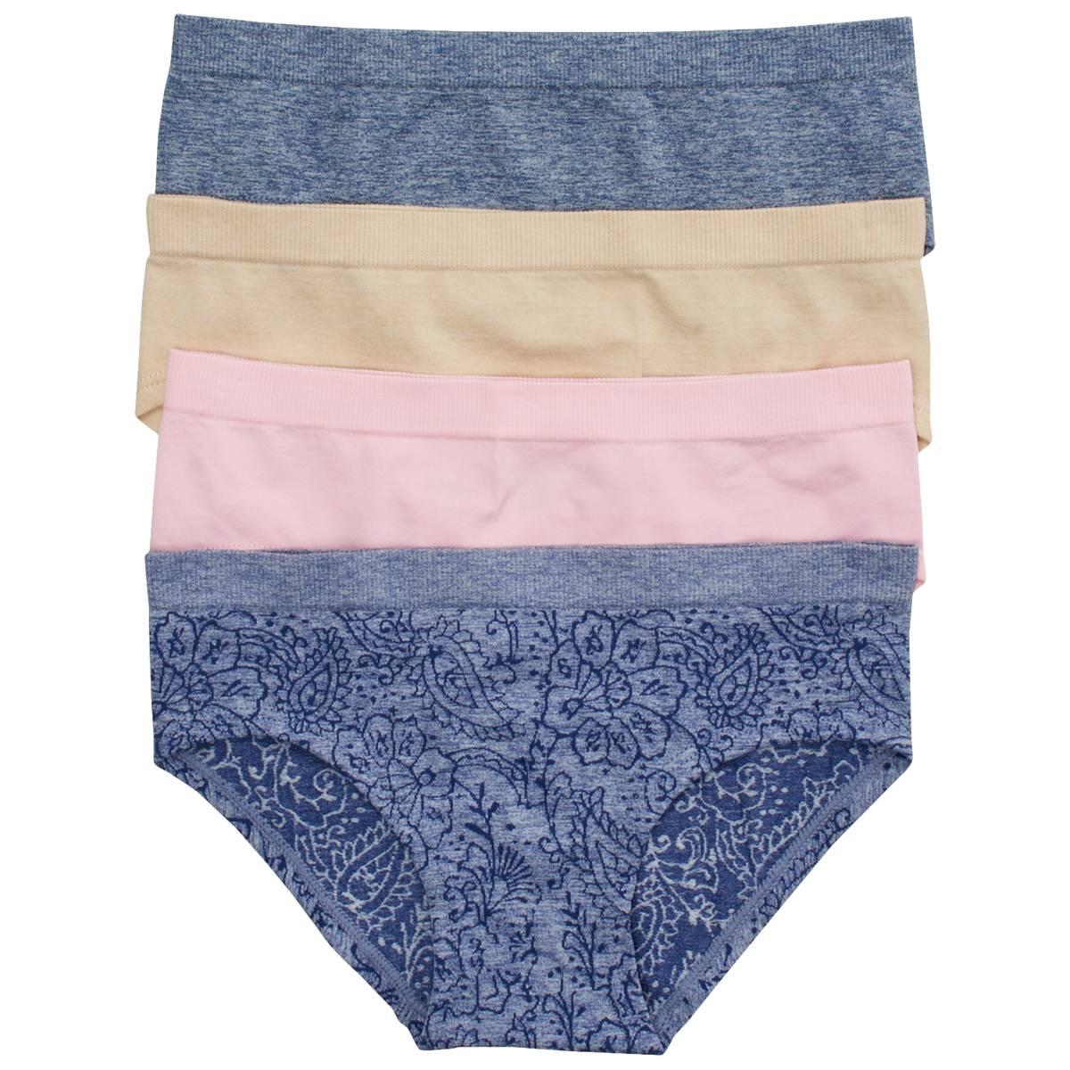 Click here for Girls (7-14) Rene Rofe(R) 4pk. Paisley Seamless Hi... prices