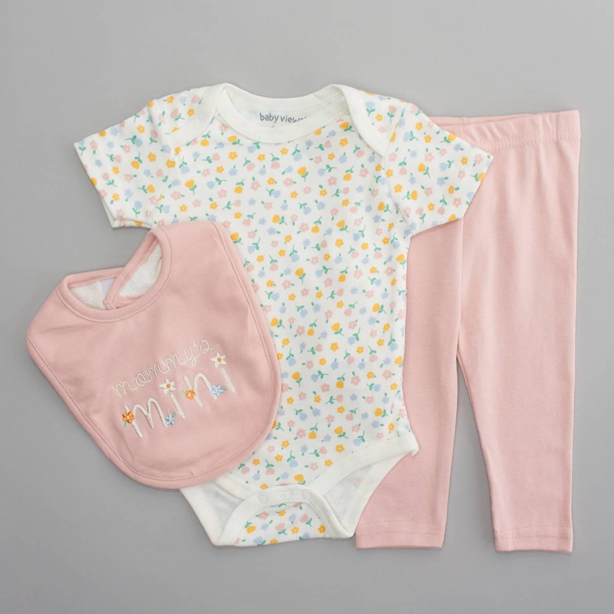 Click here for Baby Girl (NB-9M) baby views(R) 3pc. Moms Mini Flo... prices