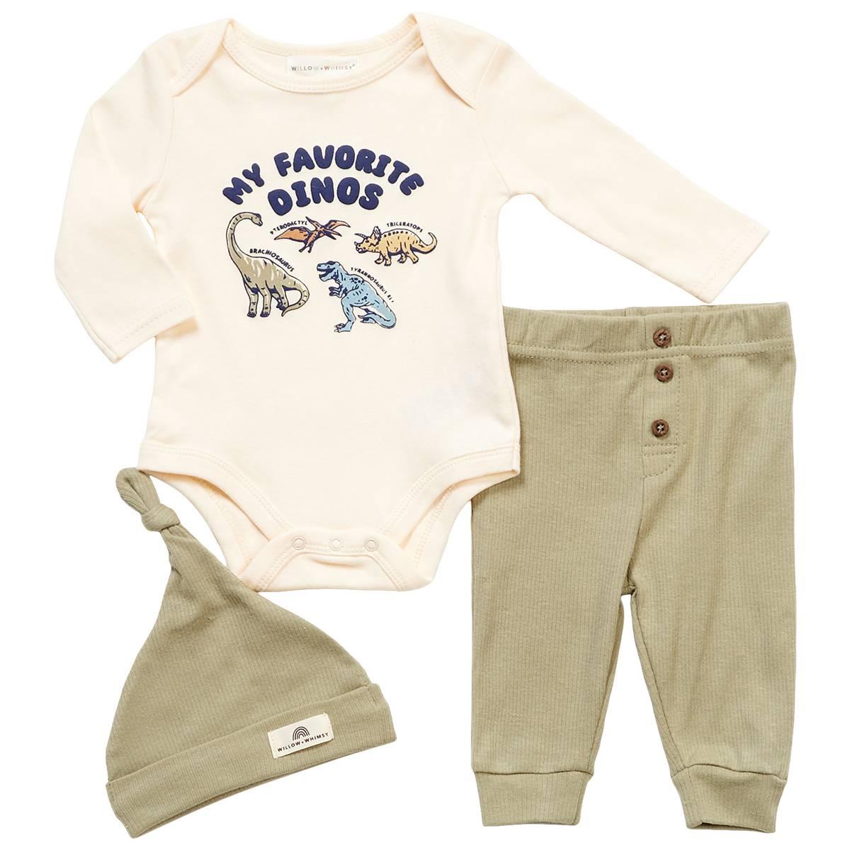 Click here for Baby Boy (NB-9M) Willow & Whimsy(R)  3pc. Favorite... prices