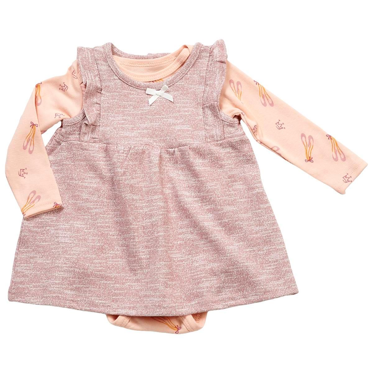 Click here for Baby Girl (NB-9M) Rene Rofe(R) Ballerina Bodysuit... prices