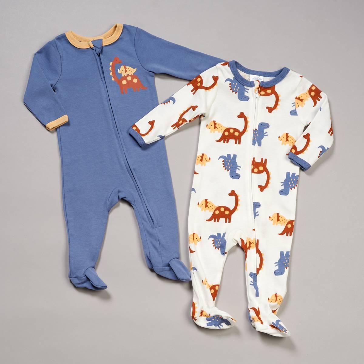 Click here for Baby Boy (NB-9M) bon bebe(R) 2pk. Dino Sleep & Pla... prices