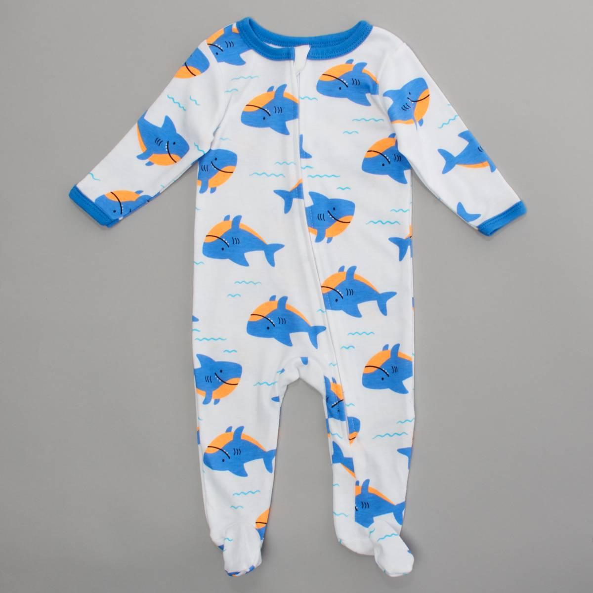 Click here for Baby Boy (NB-9M) baby views(R) Shark Zip Up Sleep... prices