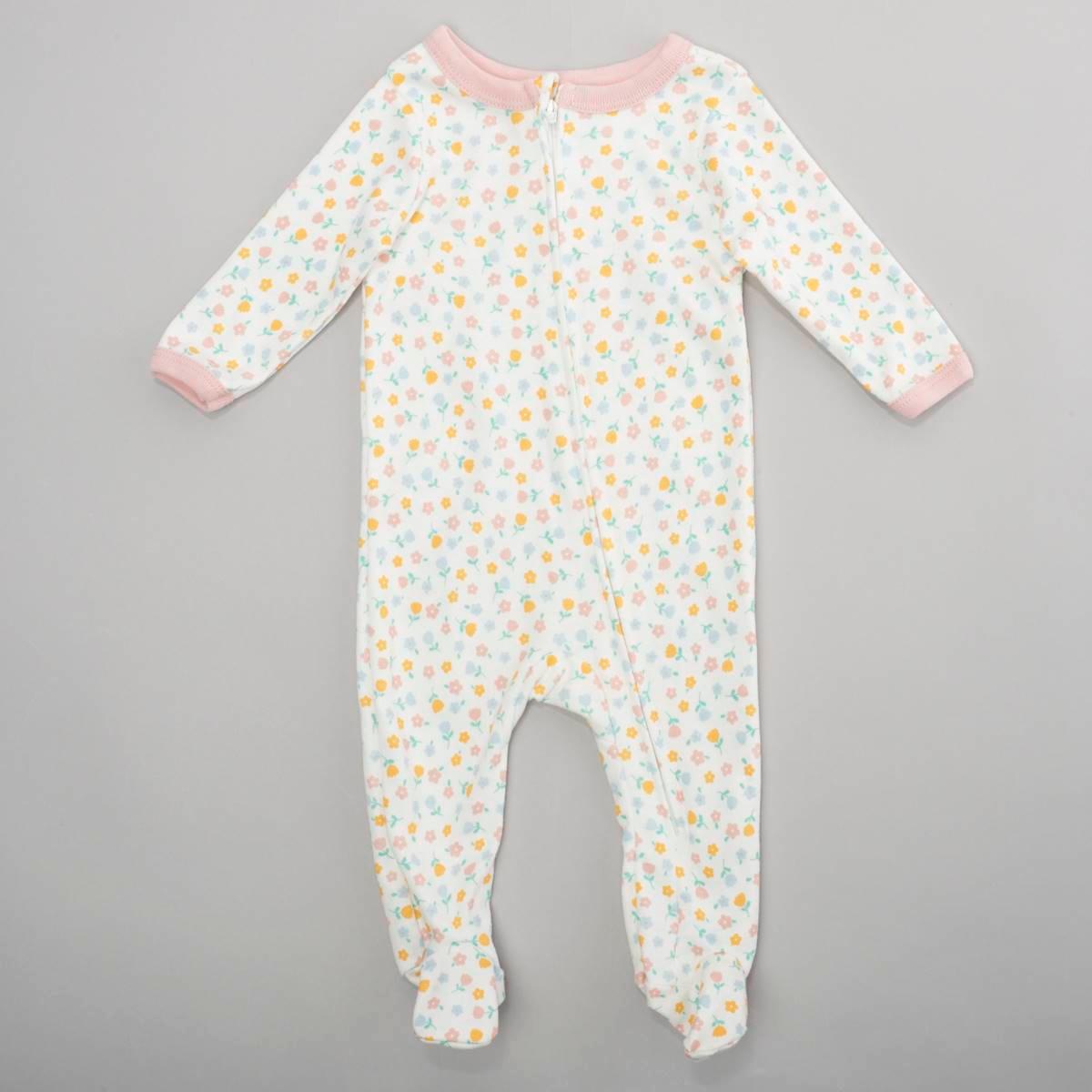 Click here for Baby Girl (NB-9M) baby views(R) Ditsy Floral Zip S... prices