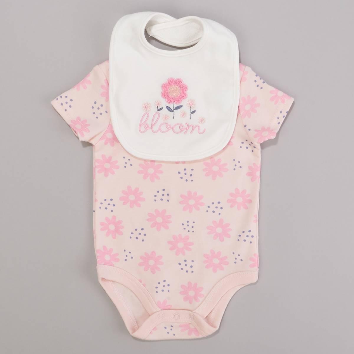 Click here for Baby Girl (NB-9M) bon bebe(R) Bloom Flower Bodysui... prices