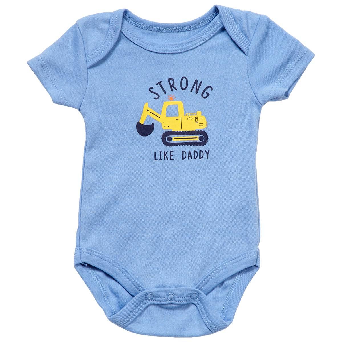 Click here for Baby Boy (NB-9M) baby views(R) Strong Like Daddy B... prices