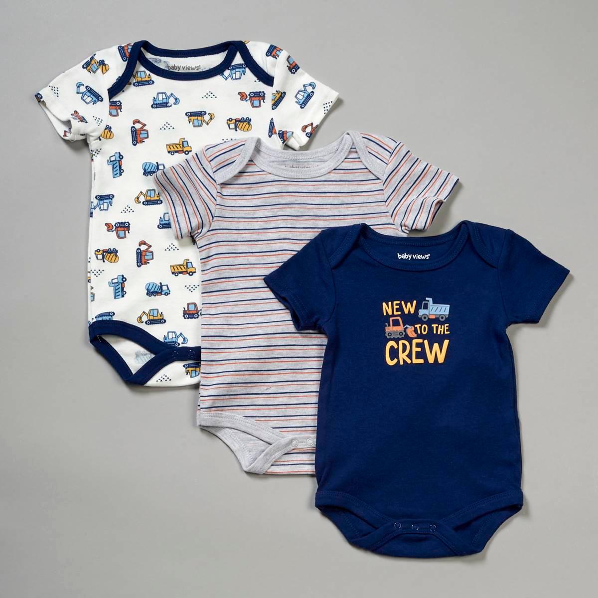 Click here for Baby Boy (NB-9M) baby views 3pk. Truck/New to Crew... prices